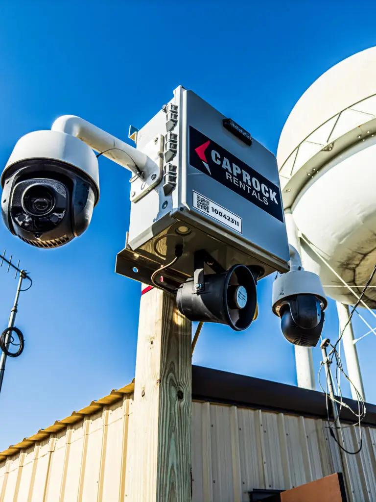 Water Tower Surveillance System - Waco, TX - Caprock Rentals